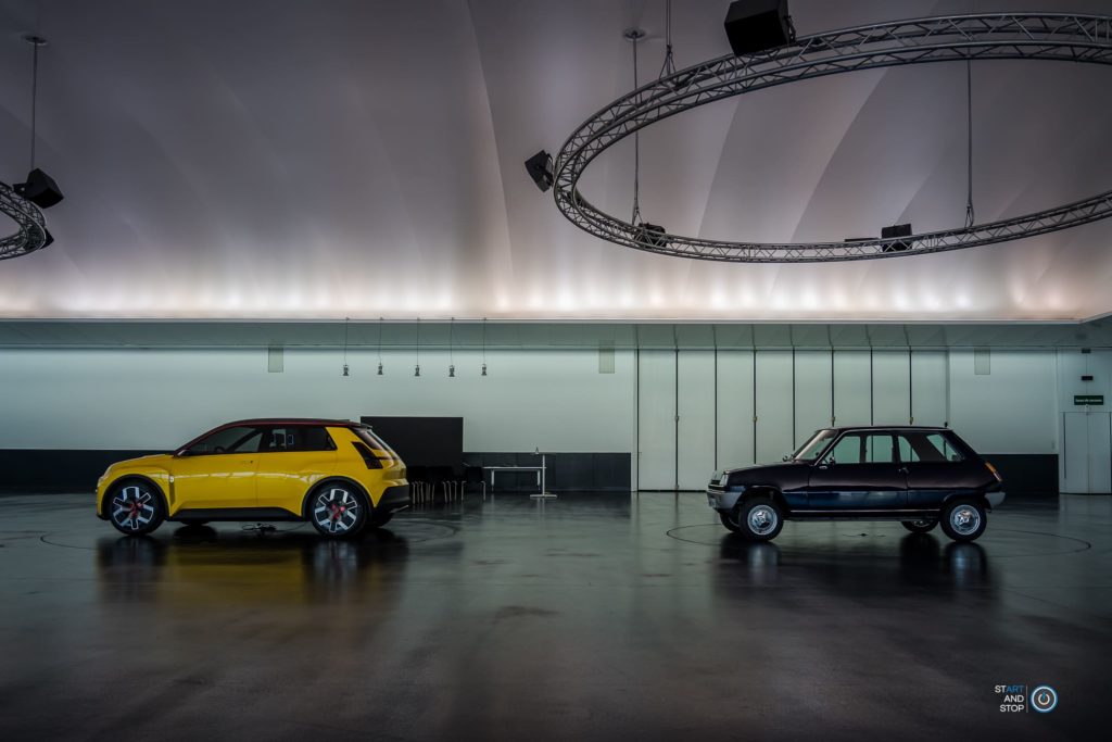 R5 Prototype shooting au centre de design Renault