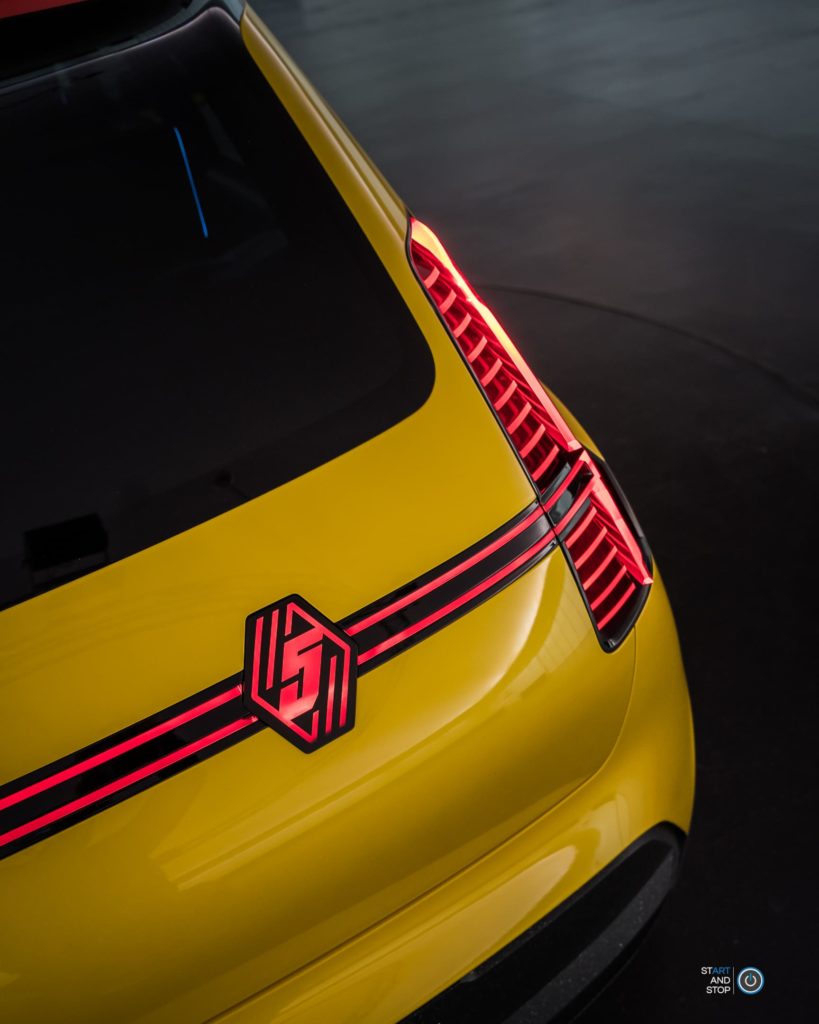 R5 Prototype shooting au centre de design Renault