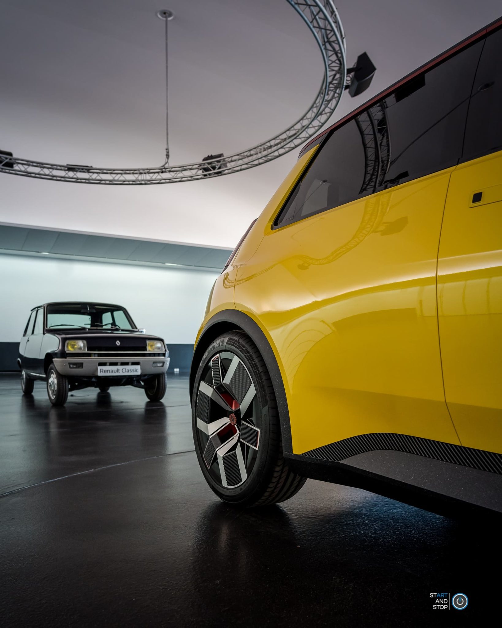R5 Prototype shooting au centre de design Renault